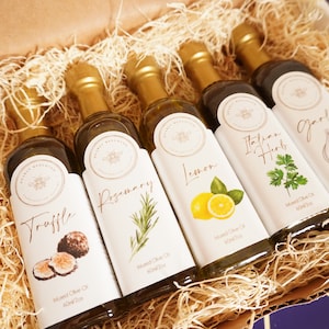 Olive Oil Sampler Pack | Olive Oil Tasting Gift | Infused Olive Oil ...