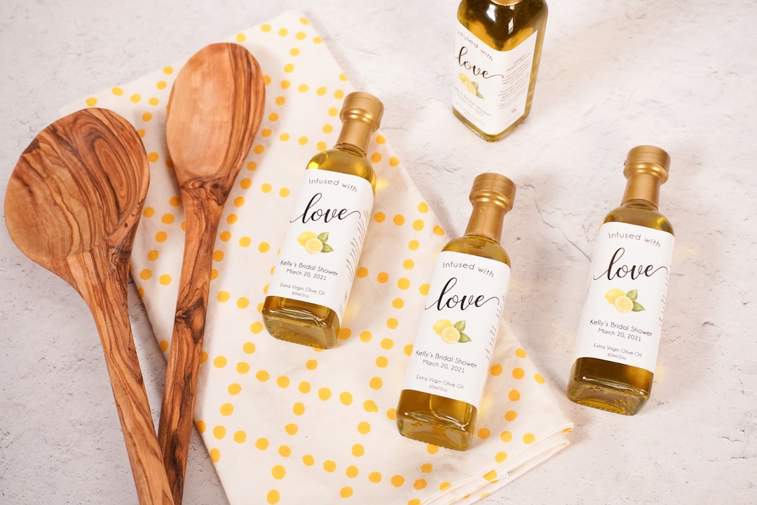 Olive Oil Favors | Infused With Love Olive Oil | Olive You Favors ...