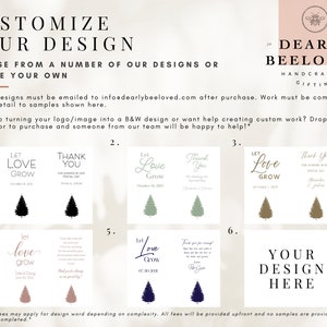 Let Love Grow Wedding Favor Pine Seedling Wedding Favor Gift Tree ...