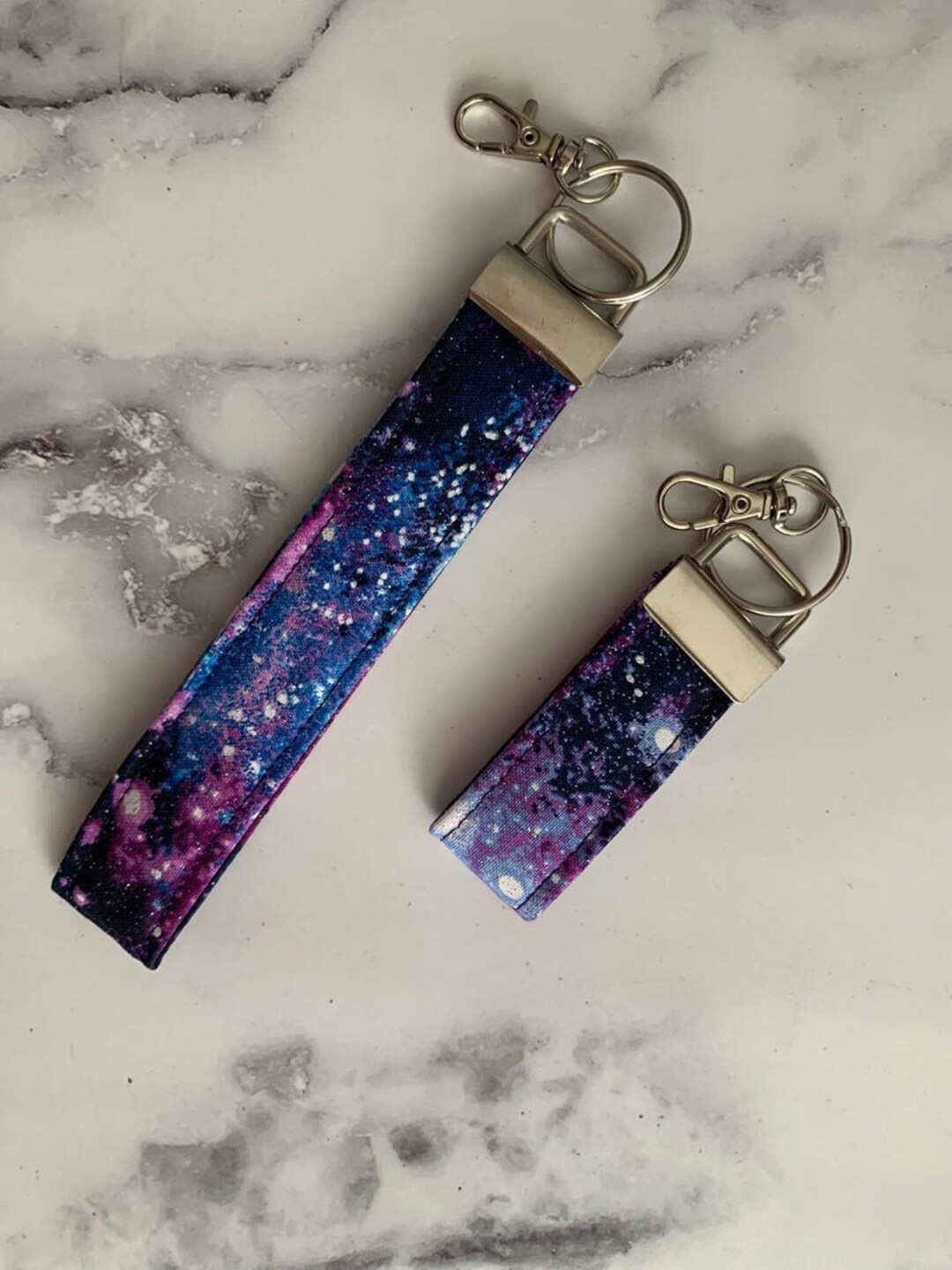 Galaxy, Stargazer, Universe Keyfob, Mini Fob, Llavero de cordón de ...