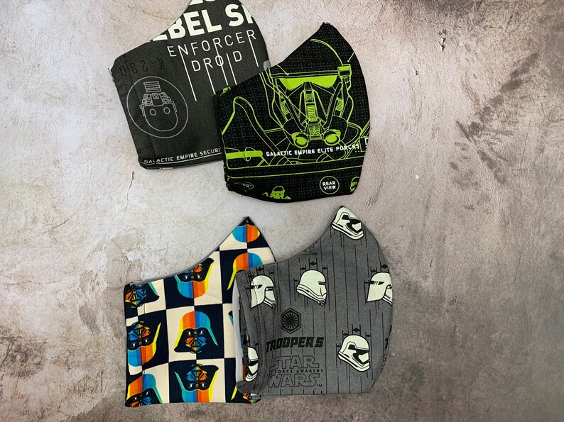 Face Mask 100% Cotton MADE IN USA/ Disney Face Mask /Washable | Etsy