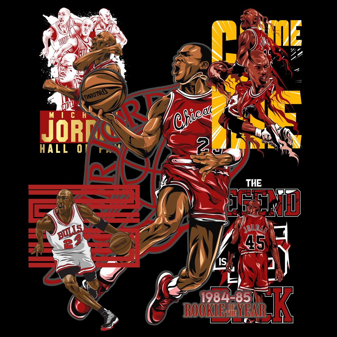 5 Michael Jordan Designs Pt. 5 - Etsy