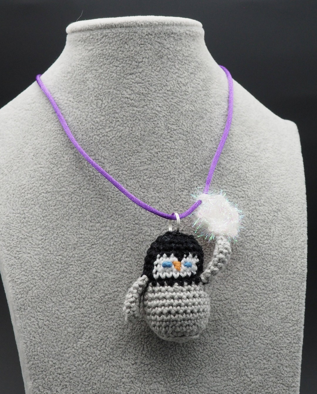 Penguin Chain in Cotton, Penguin Chain - Etsy UK