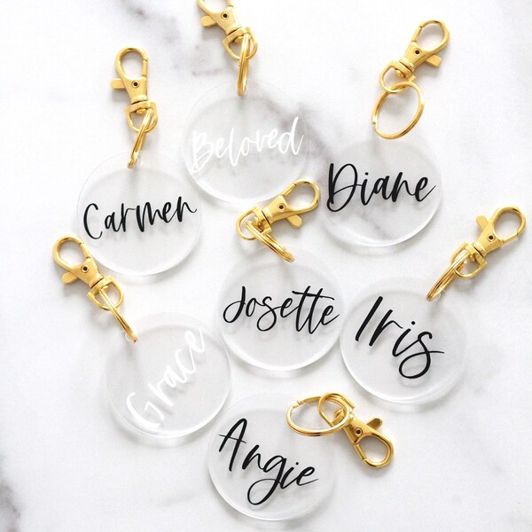 Acrylic Keyring - Etsy