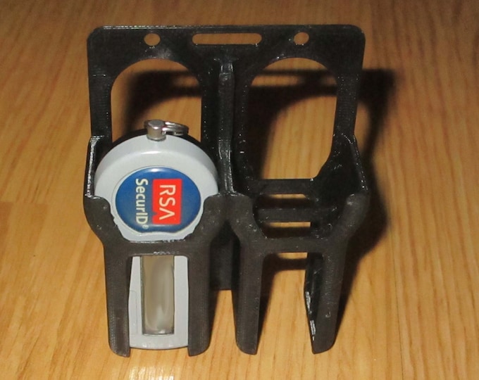 Quad RSA Token Holder, Token Cadey (custom Options Available) - Etsy