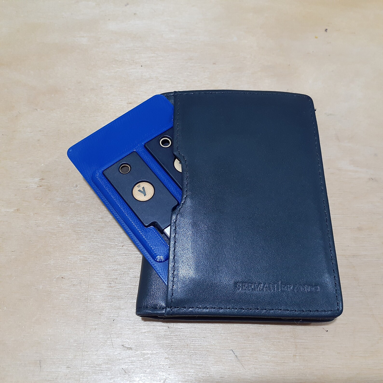 Yubikey 5/5C NFC Slim Card Holder single and Dual Token - Etsy