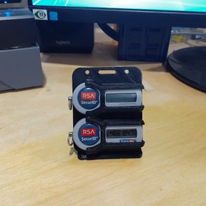 Dual RSA Securid Carry Card W/ Desk Stand - Etsy