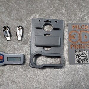 Yubikey Dual 5c and RSA Securid (1 to 5) Badge Holder (multiple Color ...