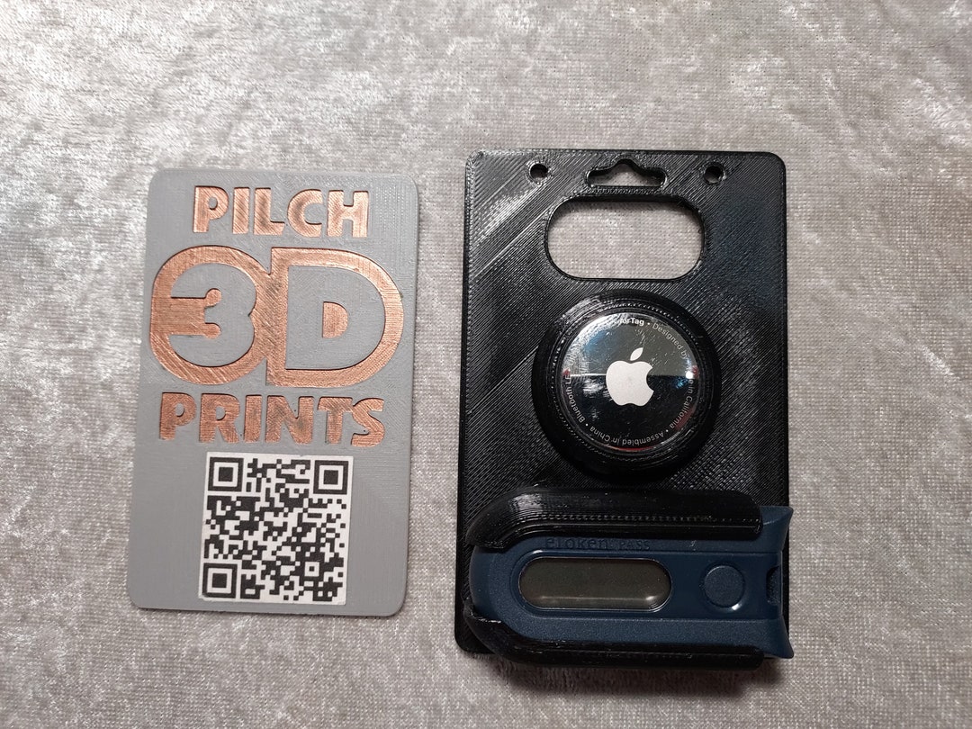 Combo AirTag and Digipass Etoken Pass 1-3 Badge Holder multiple Color ...