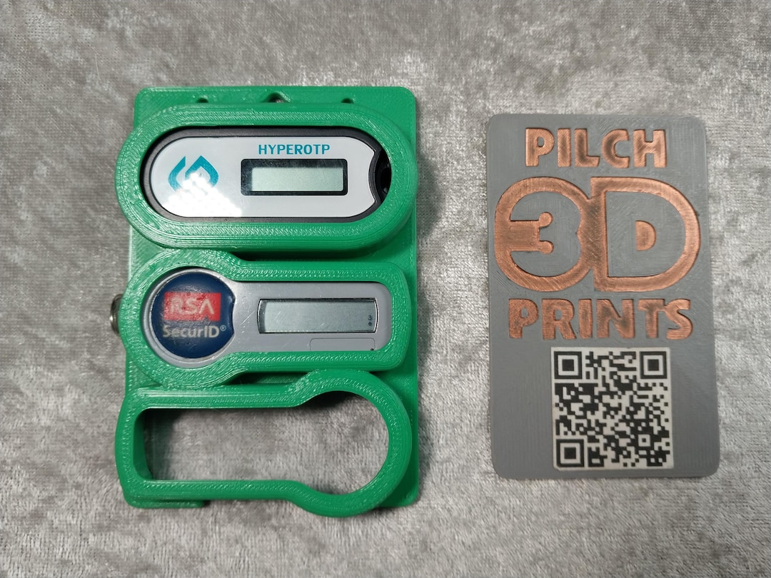 Surepass Id and and 2 RSA Securid (1-3) Badge Holder (aka Untrust ...