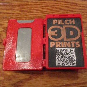 3D Printed Folding Combo HID RSA Badge Holder multiple Badge - Etsy