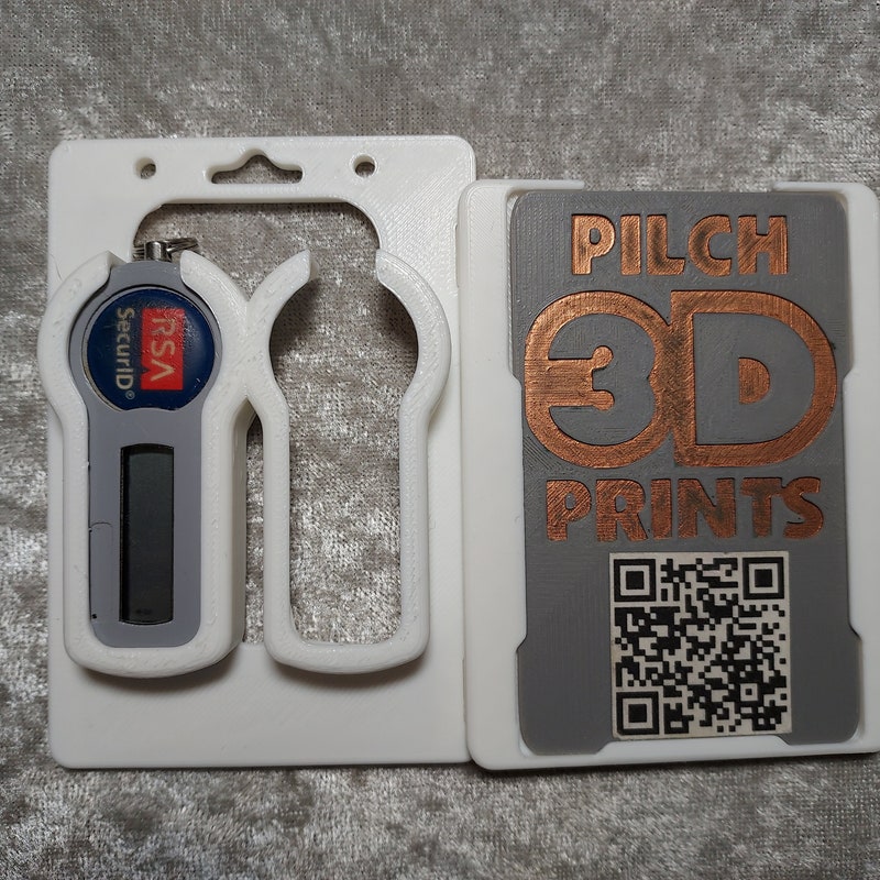 Dual Rsa Token and Badge Holder - Etsy