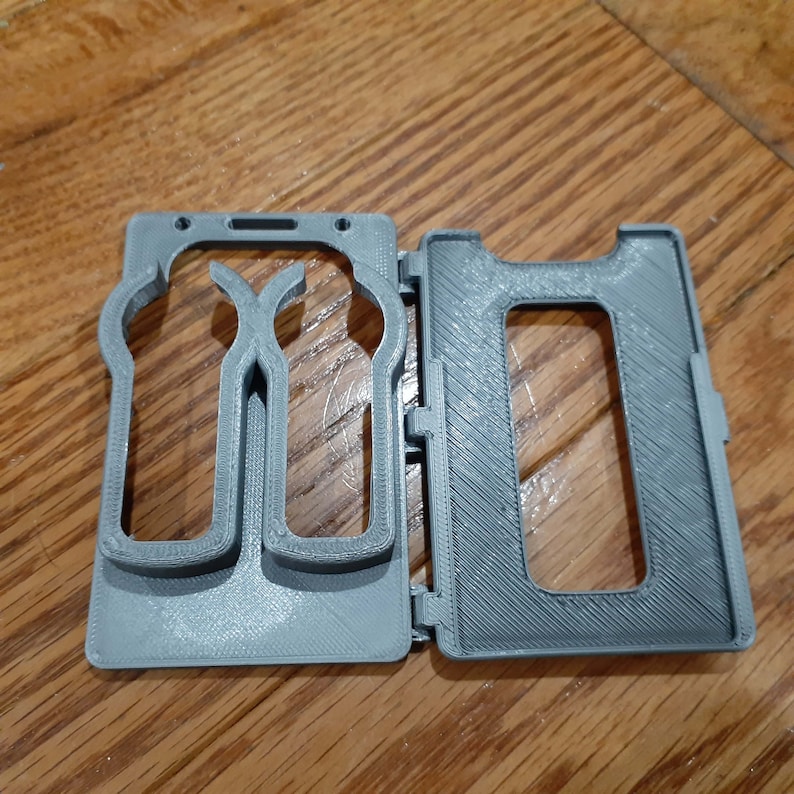 3D Printed Folding Dual RSA Badge Holder multi Badge Options - Etsy