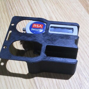 Quad RSA Token Holder, Token Cadey (custom Options Available) - Etsy