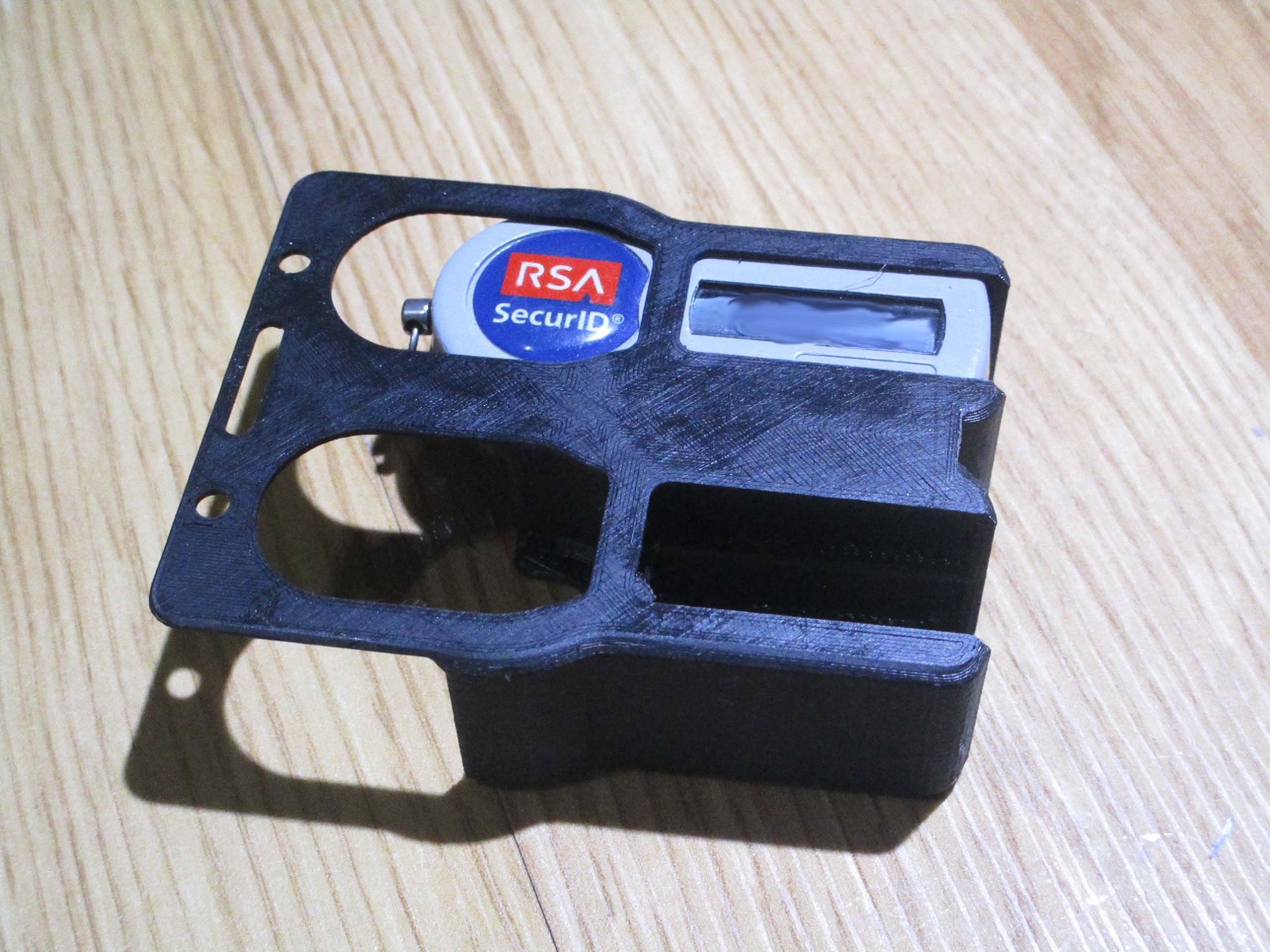 Quad RSA Token Holder, Token Cadey (custom Options Available) - Etsy