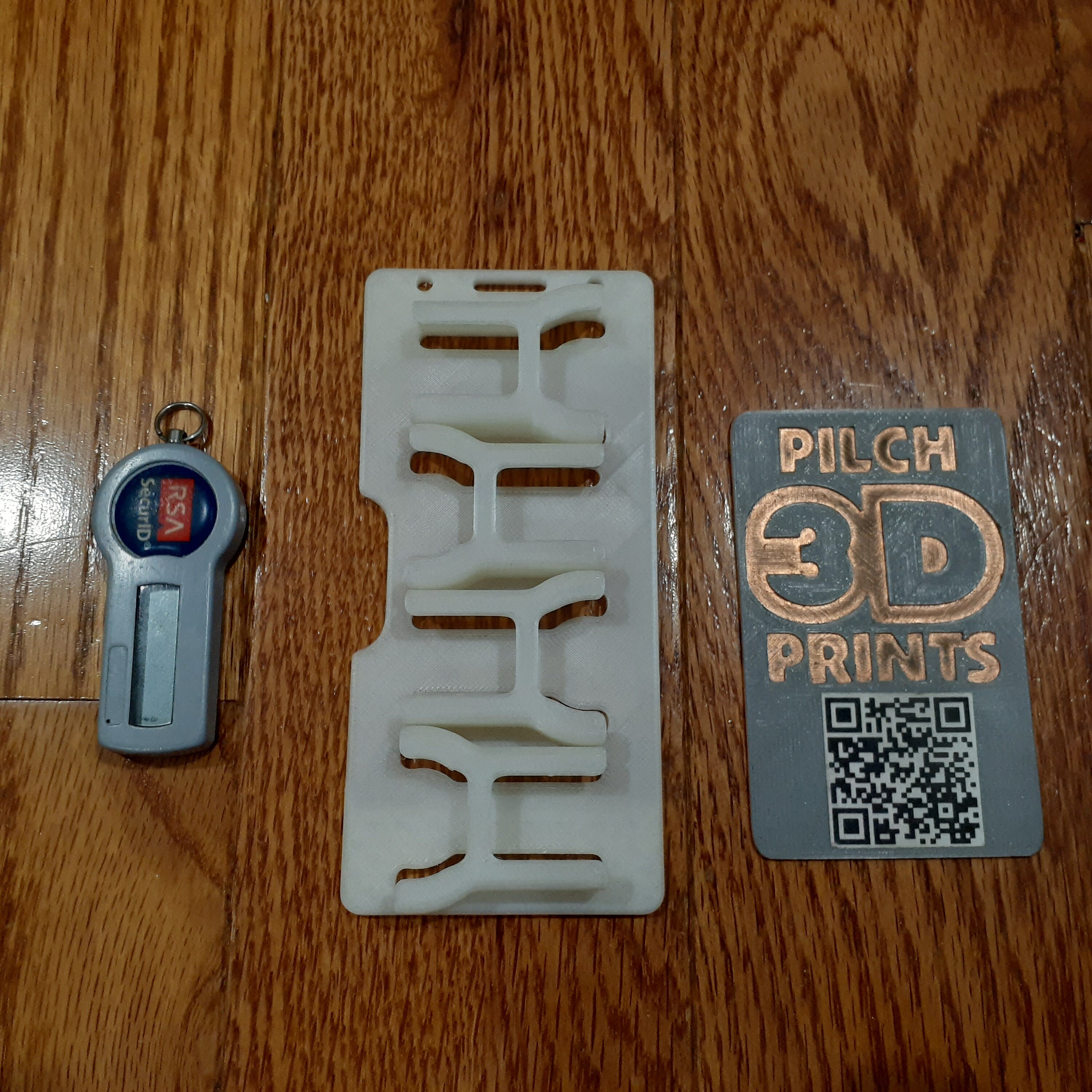 3D Printed 4 RSA Secureid Badge Holder one Two and Three - Etsy