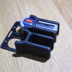 Quad RSA Token Holder, Token Cadey (custom Options Available) - Etsy