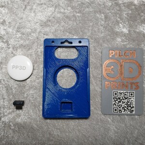 Apple AirTag Yubikey 5c Nano 1-3 Badge Holder - Etsy