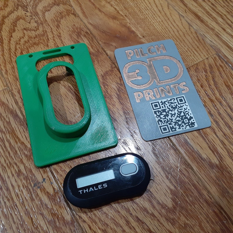 3D Printed Safenet OTP 110 (1-3) Badge Holder - Etsy