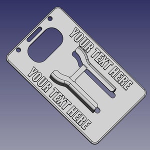 Universal RSA Secureid 1-4 Badge Holder custom Options Available - Etsy