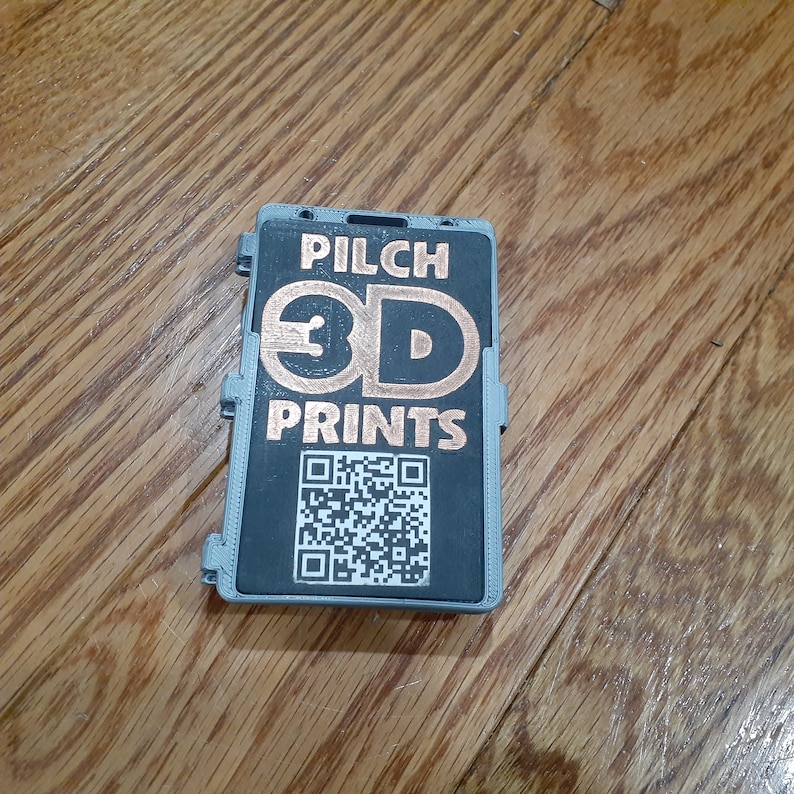 3D Printed Folding Dual RSA Badge Holder multi Badge Options - Etsy