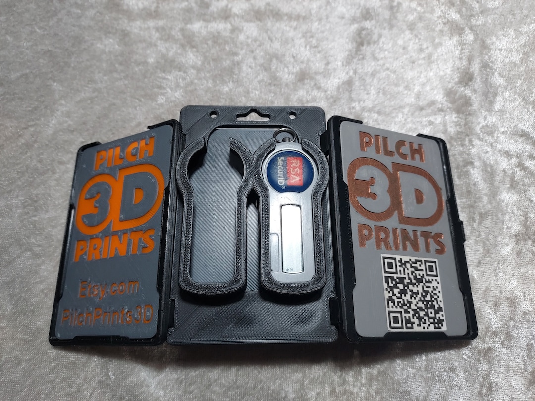 Tri-fold Dual RSA Badge Holders (multi Color Options Available) - Etsy