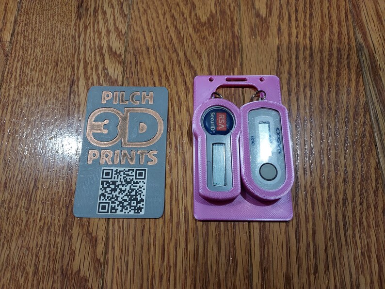 3D Printed Combo Digipass GO 6 RSA Badge Holders (multi Color Options ...