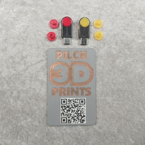 Yubikey 5c Nano and Dual 5c Badge Holder (multiple Color Options ...