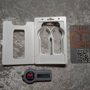 3D Printed Folding Dual RSA Badge Holder (multi Badge Options Available ...