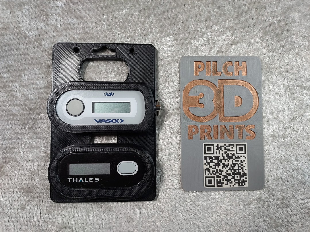 Digipass Go 6 and Safenet OTP 110 (1-3) Badge Holder (multiple Color Options Available) - Etsy