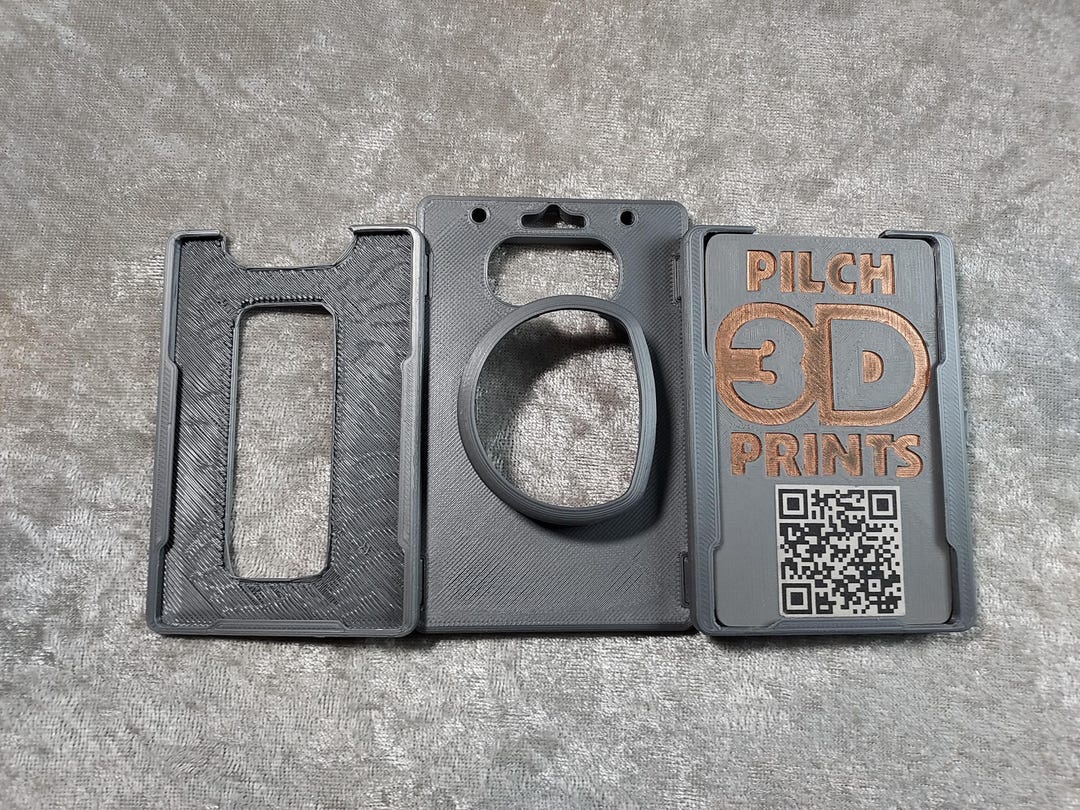 Tri-fold HID Activid Mini Token Badge Holders multi Color Options ...