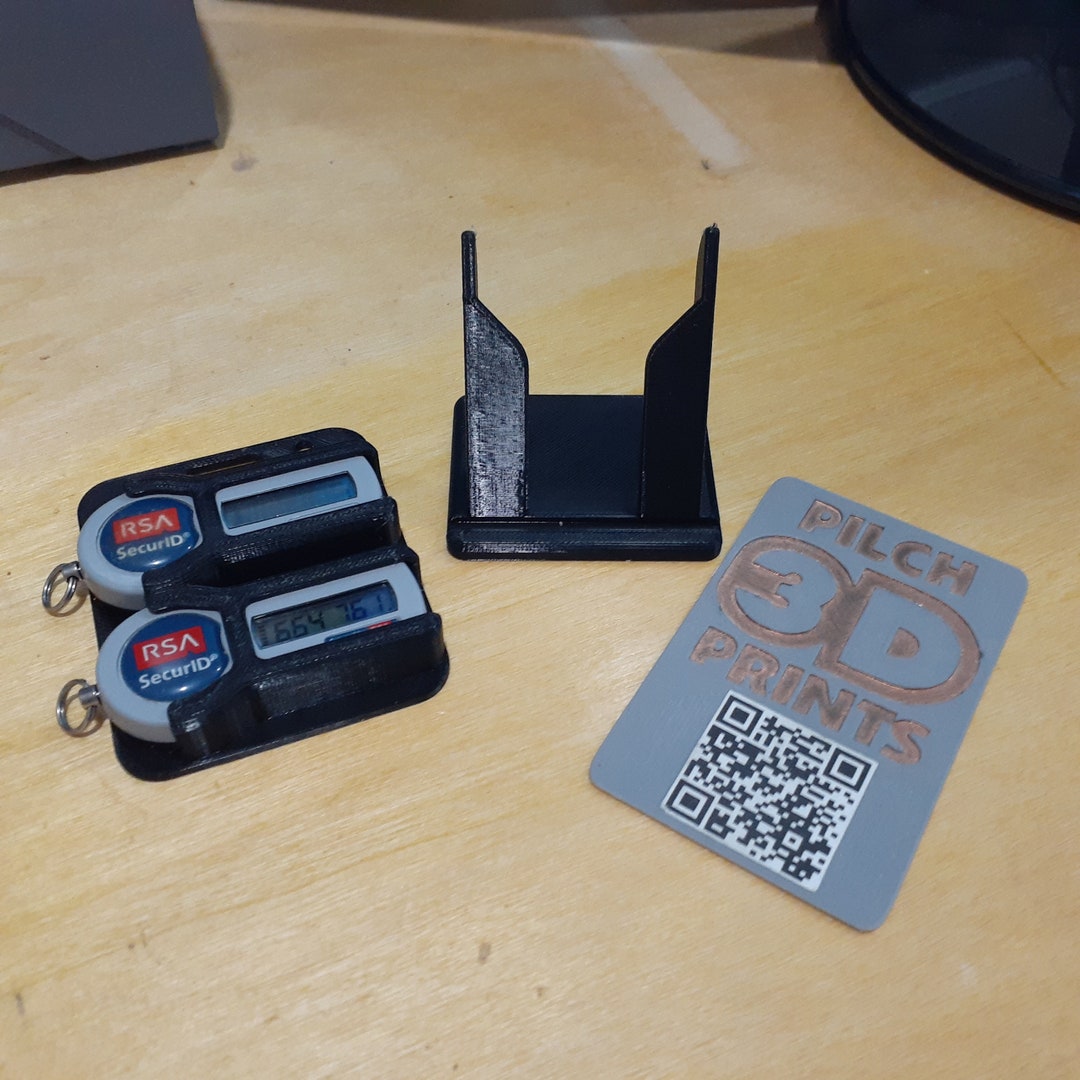 Dual RSA Securid Carry Card W/ Desk Stand - Etsy