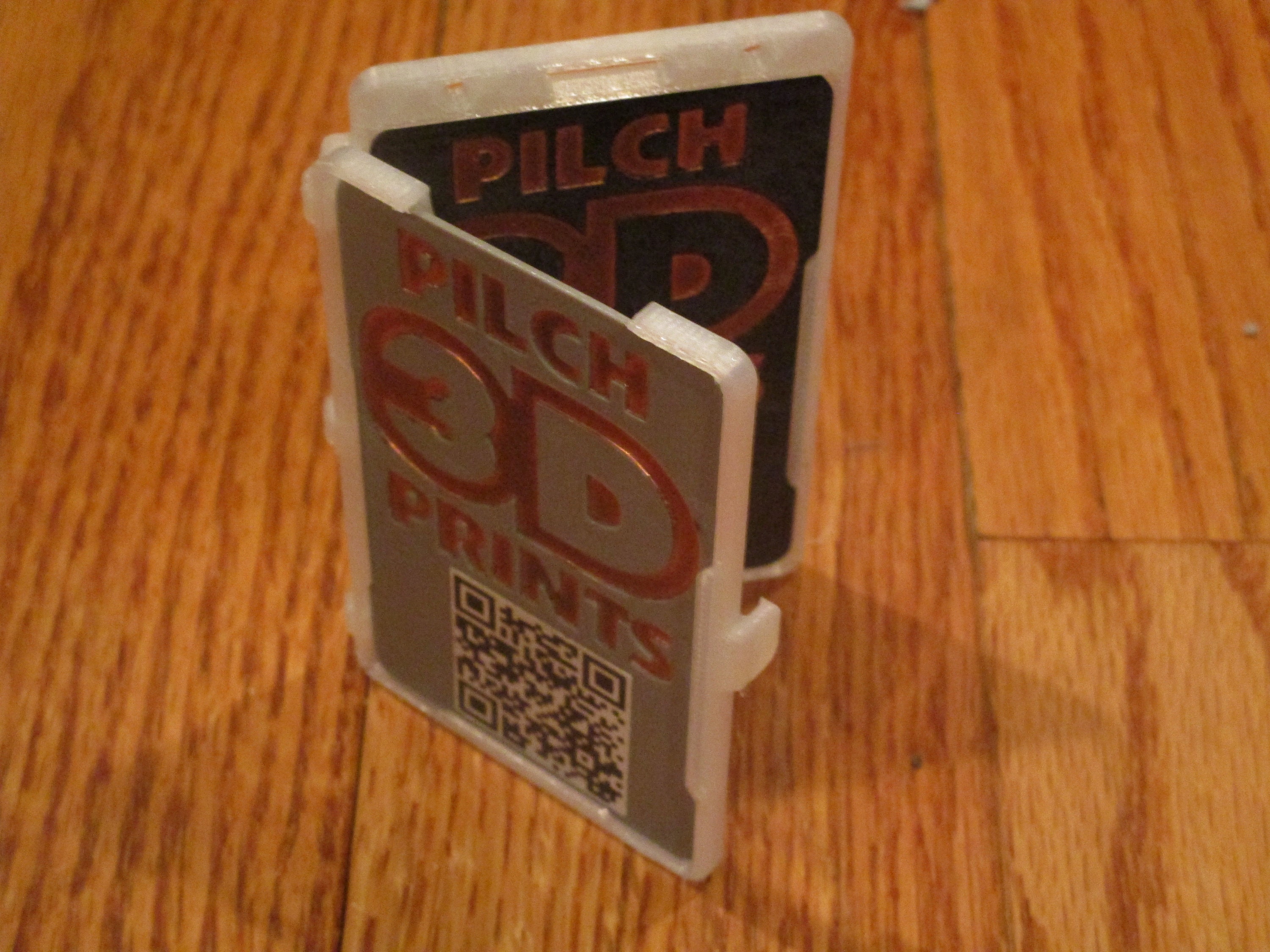 3D Printed Folding Plain Badge Holder Multi Badge Options | Etsy