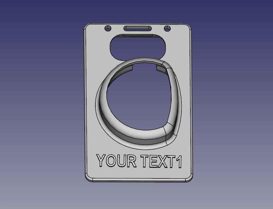 3D Printed HID Activid Mini Token 1-3 Badge Holder custom - Etsy