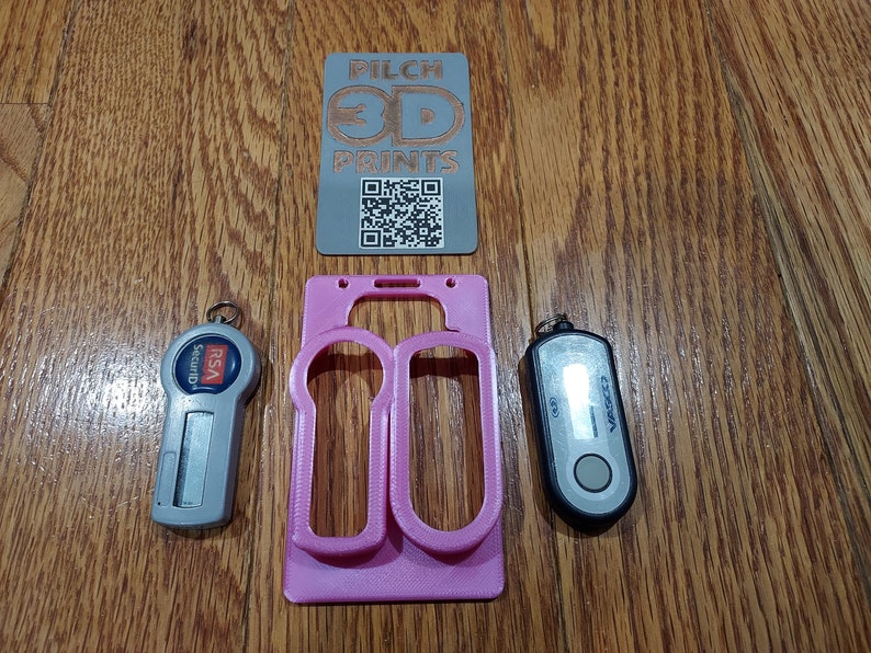 3D Printed Combo Digipass GO 6 RSA Badge Holders (multi Color Options ...