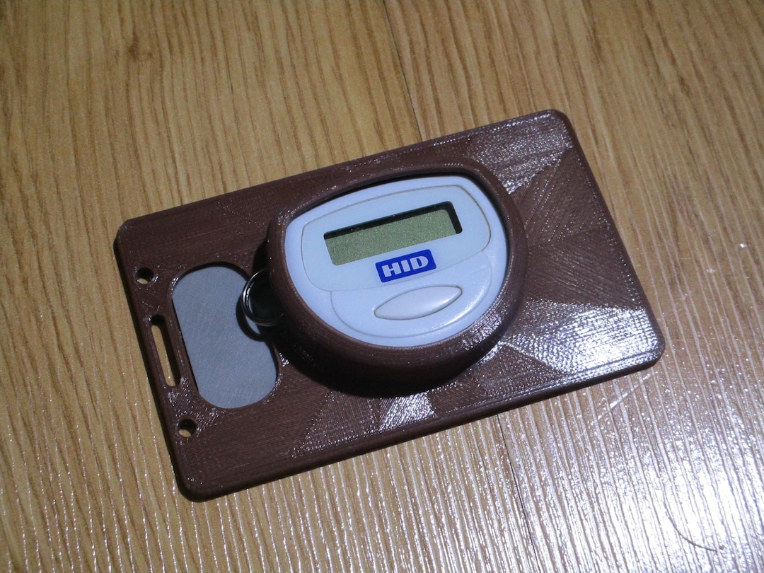 3D Printed HID Activid Mini Token (1-3) Badge Holder (custom Options ...