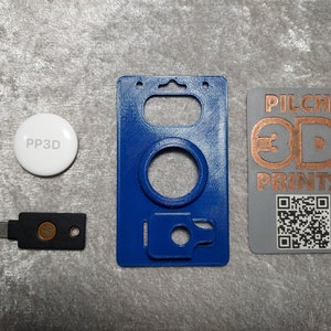 Apple AirTag Yubikey 5c NFC (1-3) Badge Holder - Etsy Australia