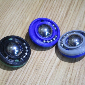 3D Printed Fidget Roller Stress Toy (single and Dual Color Options ...
