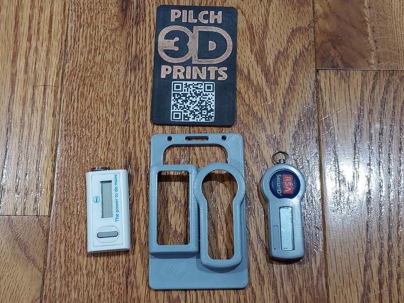 Digipass Go 7 RSA Secureid and 1-3 Badge Holder multi Badge - Etsy