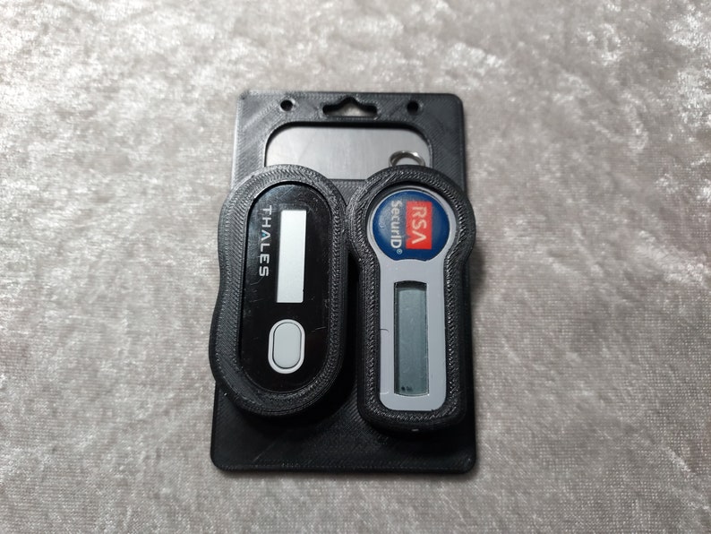 Combo Safenet OTP 110 and RSA Securid (1-3) Badge Holder (multiple ...