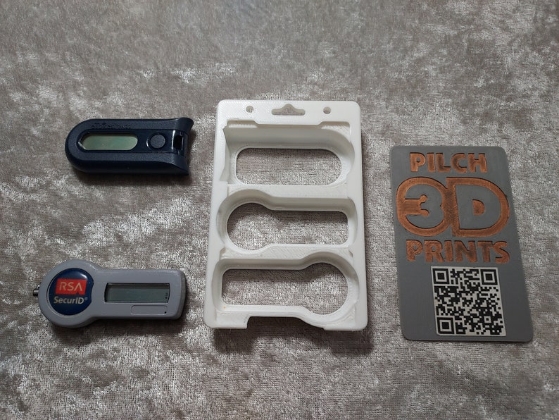 3D Printed Safenet Etoken Pass and 2 RSA Secureid 1-3 Badge | Etsy