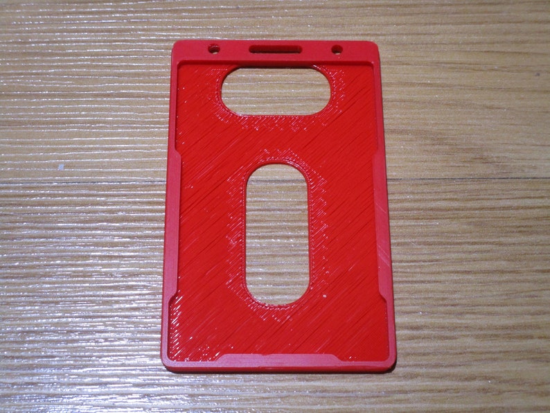 3D Printed Badge Holder 1 to 3 Badges Custom Options | Etsy