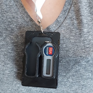 Tri-fold Dual RSA Badge Holders (multi Color Options Available) - Etsy