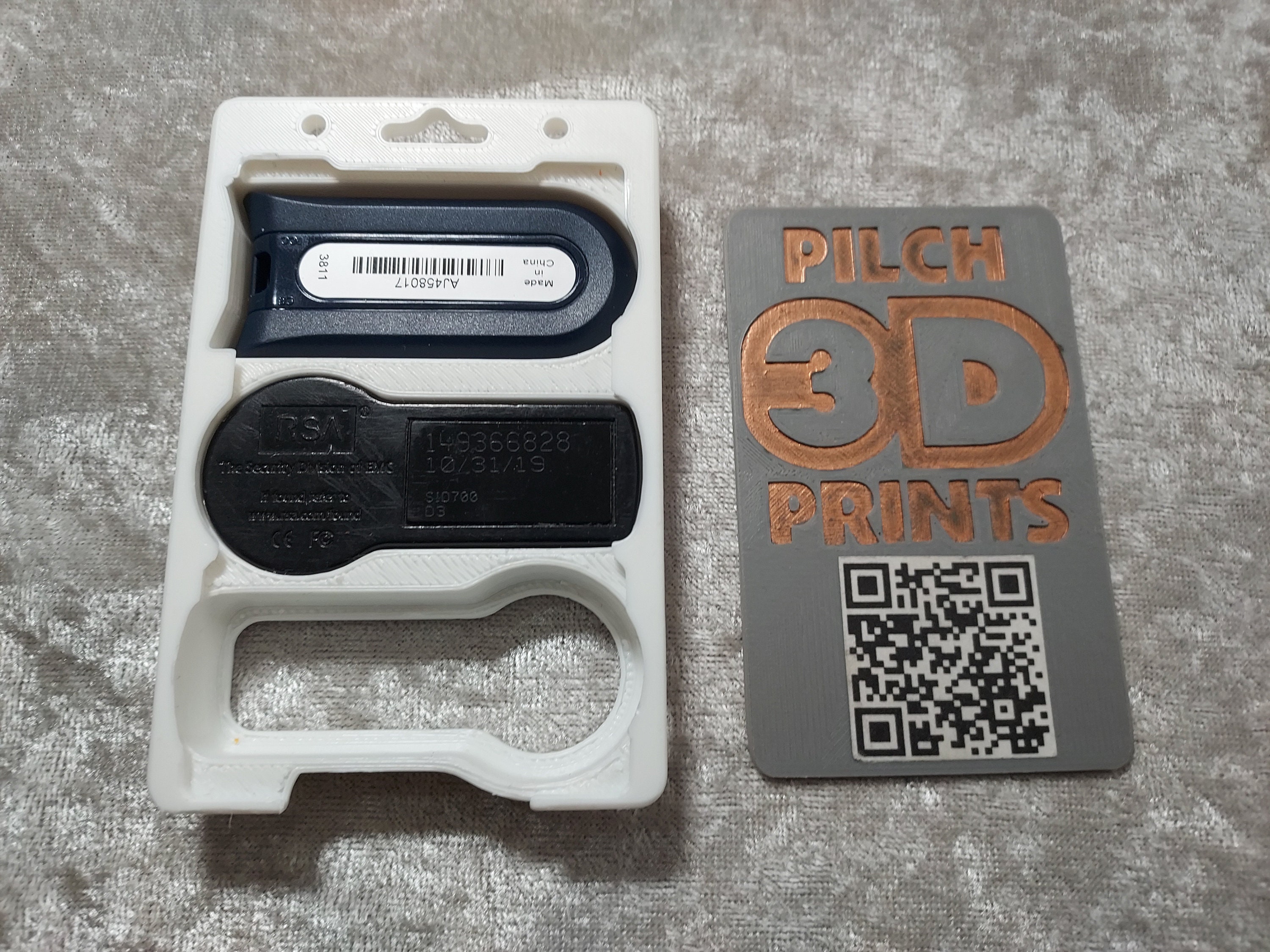 3D Printed Safenet Etoken Pass and 2 RSA Secureid 1-3 Badge | Etsy
