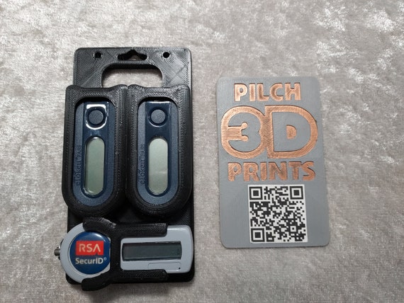 Dual Safenet Etoken Pass and RSA Securid 1-4 Badge Holder | Etsy