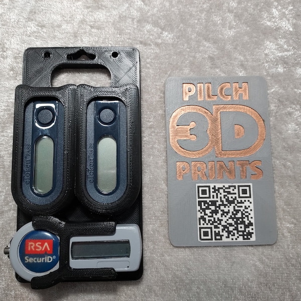 Dual Rsa Token and Badge Holder - Etsy