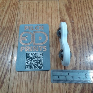 3D Printed EDC Fidget8 Stress Toy (single and Dual Color Options ...