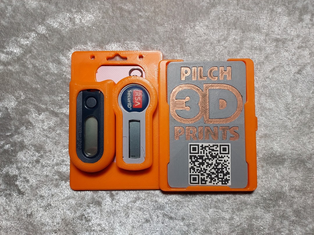 Folding Combination Safenet Etoken Pass and RSA Securid (2-4) Badge ...