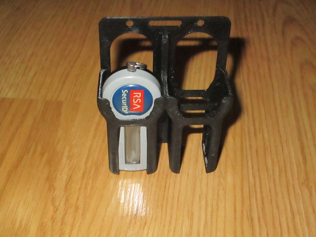 Quad RSA Token Holder, Token Cadey (custom Options Available) - Etsy