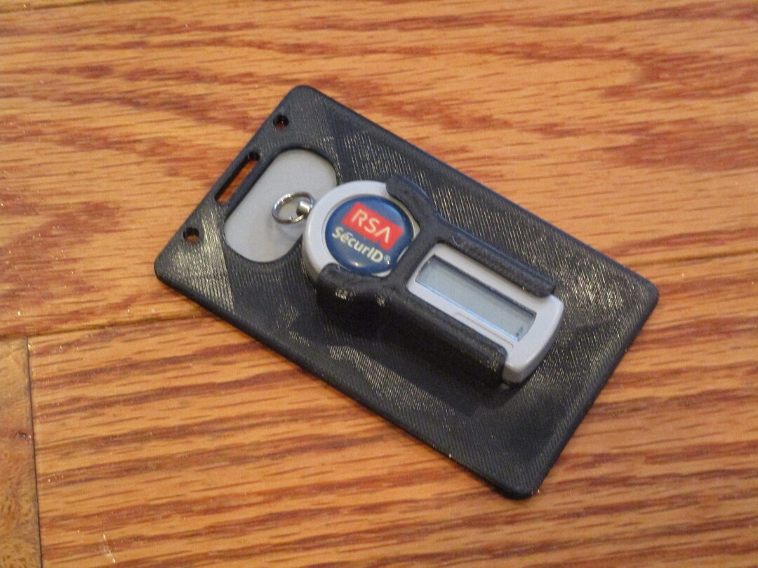 Universal RSA Secureid (1-4) Badge Holder (custom Options Available) - Etsy